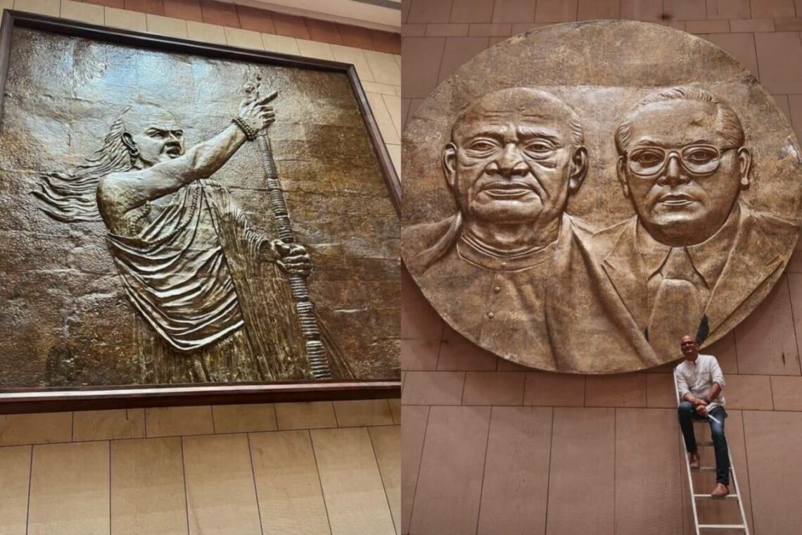 Meet the man behind the viral ‘Samudra Manthan’ sculpture at the new ...