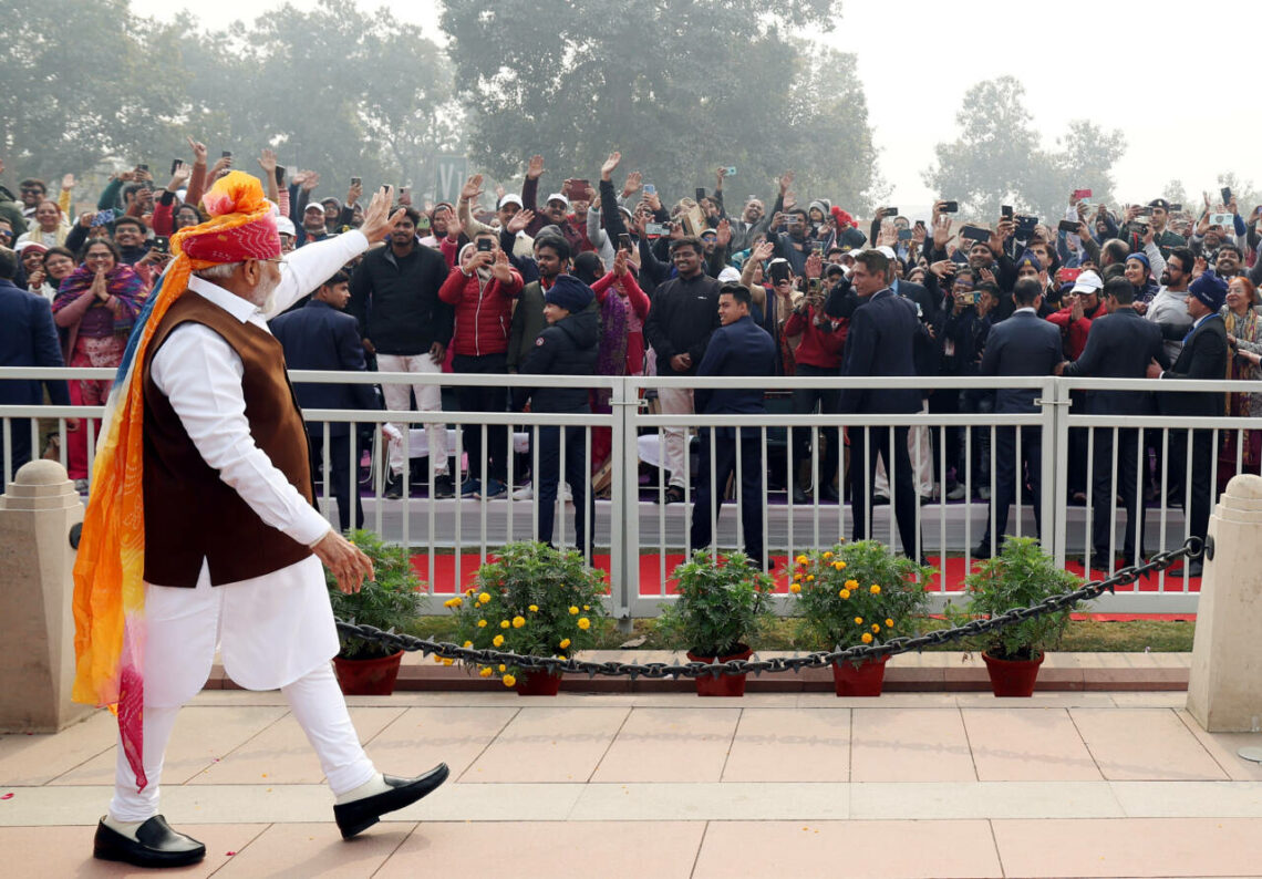 Republic Day parade at Kartavya Path unveils spectacular visuals ...