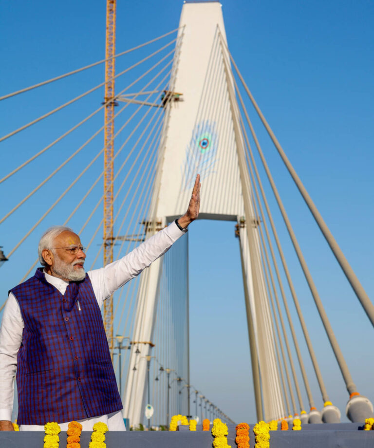 Sudarshan Setu: A Glimpse into the majestic beauty of India's longest ...