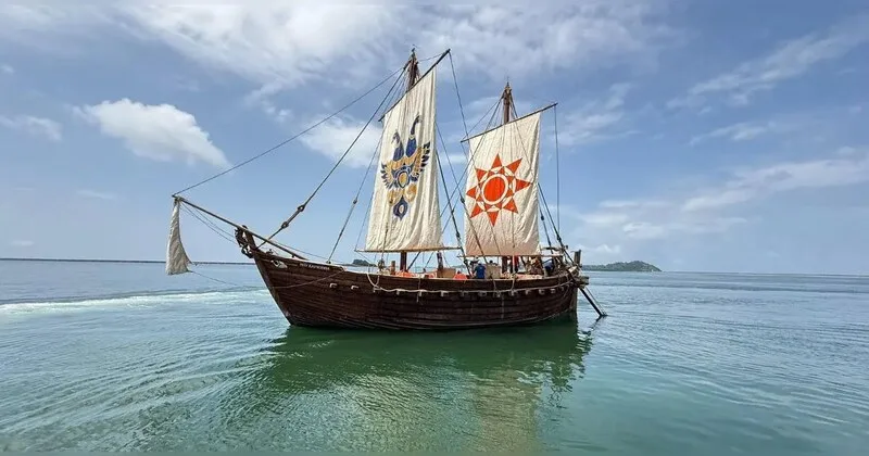 INSV Kaundinya retraces ancient transoceanic trade routes