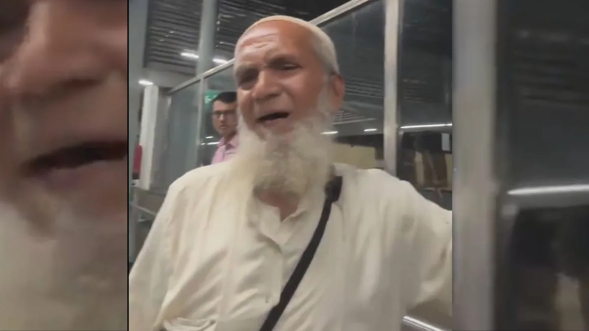 Delhi Shocker: Viral video of elderly Islamist man urinating in Kalkaji ...