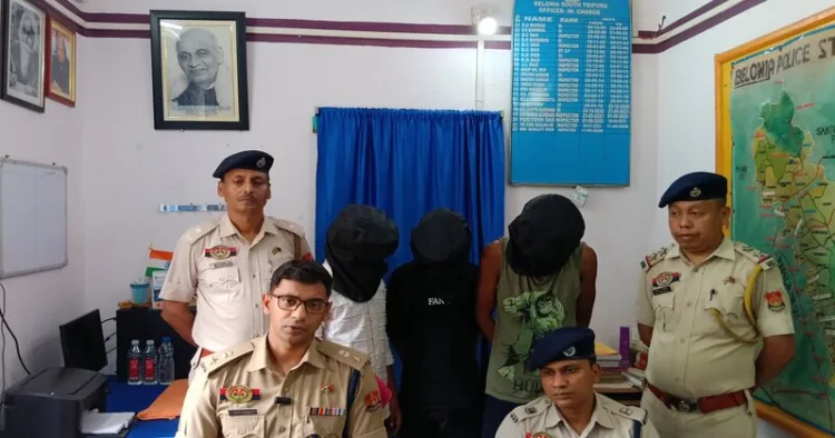 Tripura police crack major cattle theft case